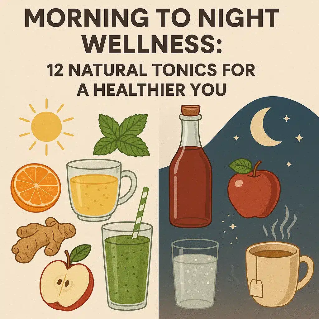 Morning to Night Wellness: 12 Natural Tonics for a Healthier You ...