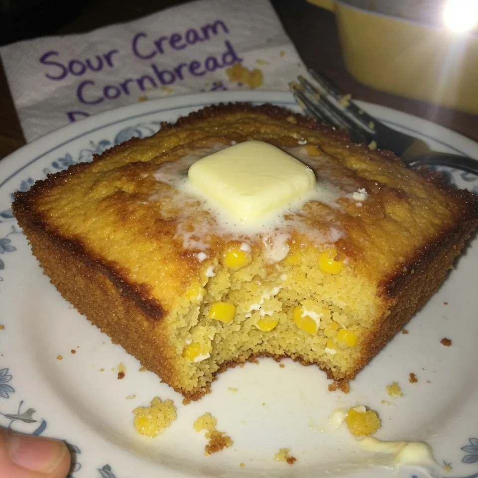 Sour Cream Cornbread: Your New Favorite Moist & Tangy Side Dish ...